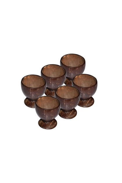 Coconut Shell wine cup - small (set of 6) – sustainme.in